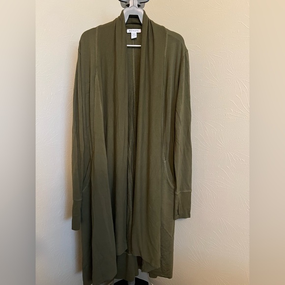 Athleta | Jackets & Coats | Athleta Army Green Trench Coat Utility ...